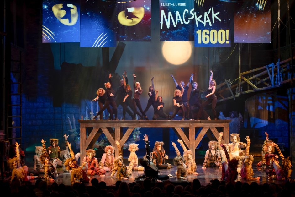 A Macskák lett az egyik legtöbbet játszott musical Magyarországon